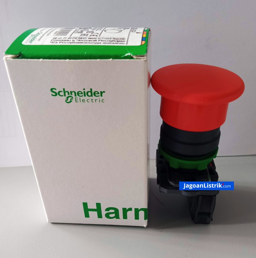 Push Button Jamur XB5 AC42 Schneider | JagoanListrik.com