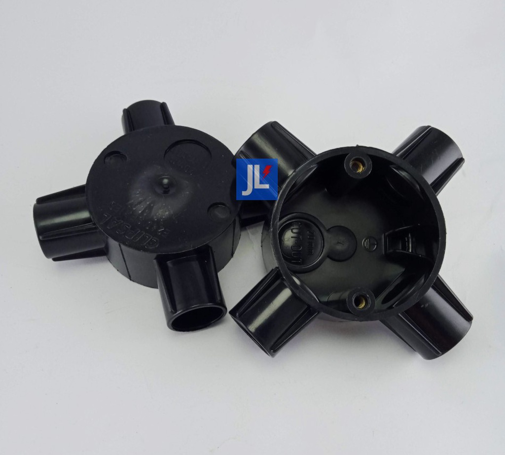 Kresdos Clipsal Hitam 20 mm | JagoanListrik.com